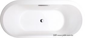 永昕/ 美國科勒 Kohler EVOK 170x75x61cm獨立式橢圓形浴缸(含落水頭,裙邊),K-18347T-0 – 永昕衛浴廚具